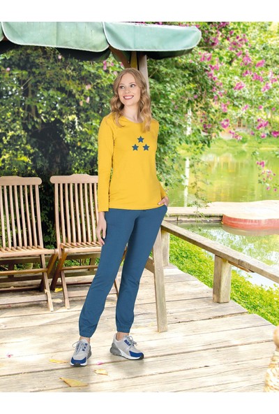 Jiber Kadın Pijama Takımı - 3664