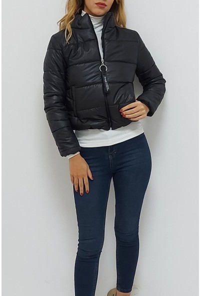 İnobag Şişme Mont Siyah