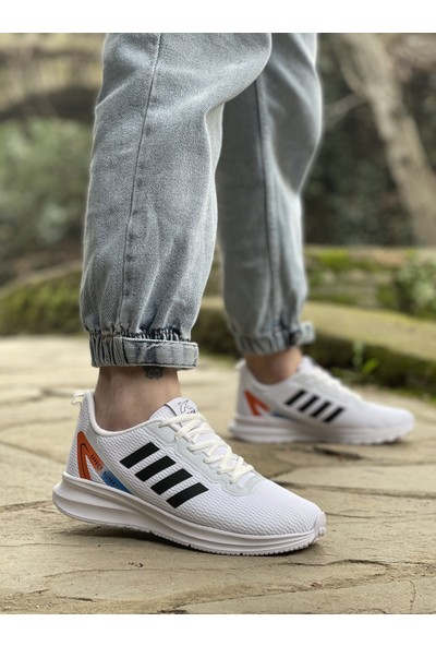Co Shoes CO707 Bağcıklı Hafif Beyaz Erkek Spor Ayakkabı