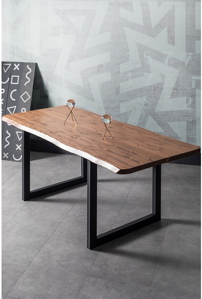 Ahşap Center Kütük Yemek Masası Lüx Doğal Ağaç Ahşap Center Kütük Yemek Masası Lüx Doğal Ağaç