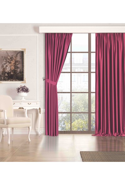 Perle Quartz Blackout Series Şarap Pembesi Rengi Karartma Güneşlik Perde Perle Quartz Blackout Series Şarap Pembesi Rengi Karartma Güneşlik Perde