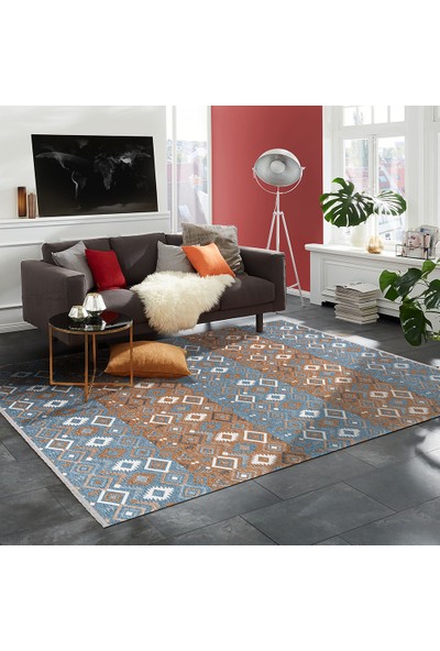 Estiva Home Modern Çift Taraflı Kilim Bej Oda Halısı Dores 121 Estiva Home Modern Çift Taraflı Kilim Bej Oda Halısı Dores 121