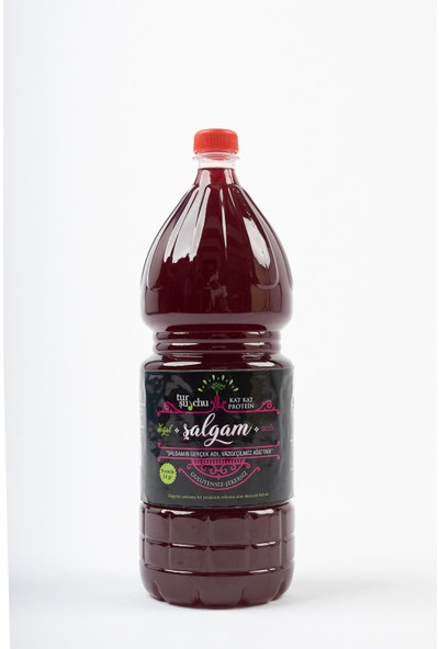Doğal Şalgam Suyu - Acısız 2 Litre x 4 Ad