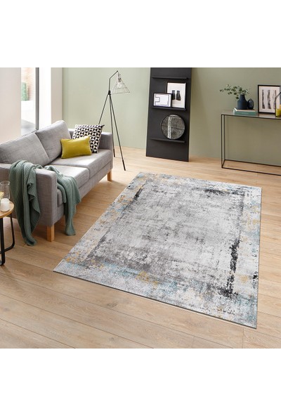 Estiva Home Modern Polyester Gri Mavi Oda Halısı South 0181Sa Estiva Home Modern Polyester Gri Mavi Oda Halısı South 0181Sa