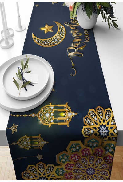 Kate Louise Ramazan (Ramadan) Temalı 140X40 cm Dijital Baskılı Runner Kate Louise Ramazan (Ramadan) Temalı 140X40 cm Dijital Baskılı Runner