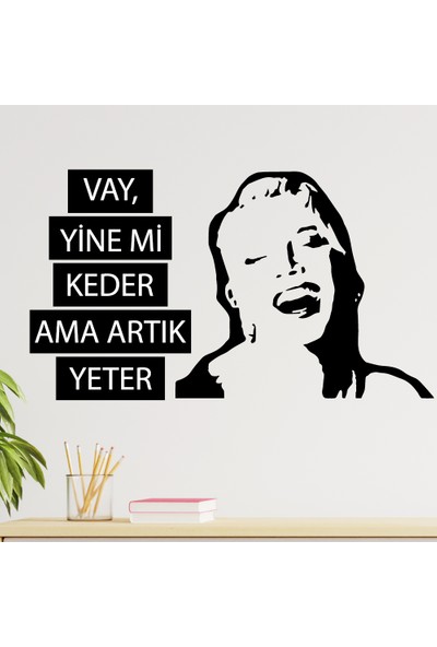 Dizayn All Sezen Aksu Yine Mi Keder Duvar Etiket Sticker Dizayn All Sezen Aksu Yine Mi Keder Duvar Etiket Sticker