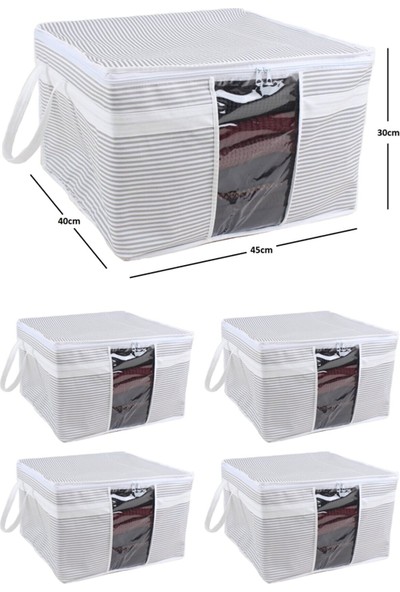 ALAS Pencereli Kazak Hurcu 5 X Adet (45x40x30 Cm)