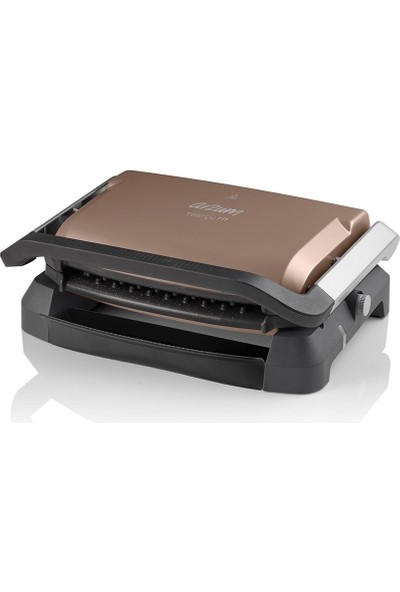 Arzum AR2053-T Tostçu Fit Izgara ve Tost Makinesi - Toprak