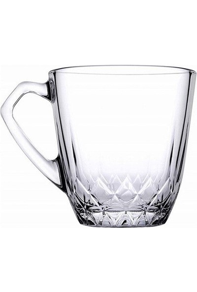 Paşabahçe Mercan 2'li Kulplu Çay Bardağı