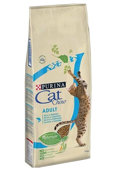Purina Cat Chow Somonlu Ton Balıklı Yetişkin Kedi Maması 15 kg Purina Cat Chow Somonlu Ton Balıklı Yetişkin Kedi Maması 15 kg