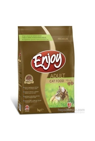 Enjoy Tavuklu Yetişkin Kedi Maması 1 kg Enjoy Tavuklu Yetişkin Kedi Maması 1 kg