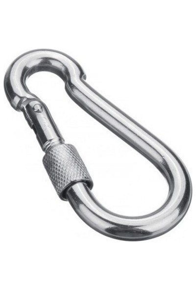 Yelbey Karabina Vidalı Galvanizlı 5 Adet 6 mm - 8 mm - 10 mm Yelbey Karabina Vidalı Galvanizlı 5 Adet 6 mm - 8 mm - 10 mm