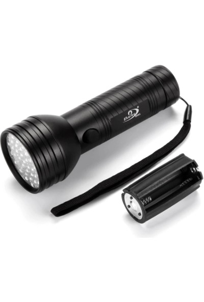 Charge Ekairou LED 395 Nm Uv Ultraviyole Siyah El Feneri 50 M