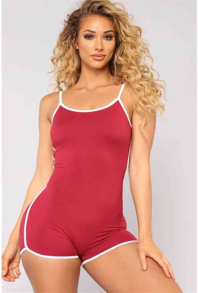 Merry See Penye Tulum Eşofman Pijama Takım Kırmızı MS4060