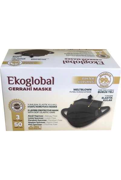 Ekoglobal Cerrahi Maske