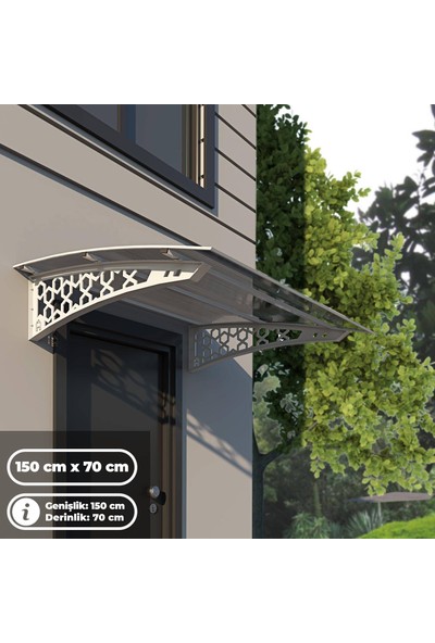 Albayrak Yapı İnşaat Selçuklu Serisi Pratik Sundurma 150 cm x 70 cm Albayrak Yapı İnşaat Selçuklu Serisi Pratik Sundurma 150 cm x 70 cm
