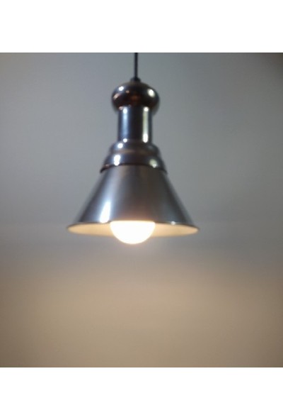 Riolight Retro Tekli Metal Sarkıt Avize Şapka Çapı: 18CM Riolight Retro Tekli Metal Sarkıt Avize Şapka Çapı: 18CM