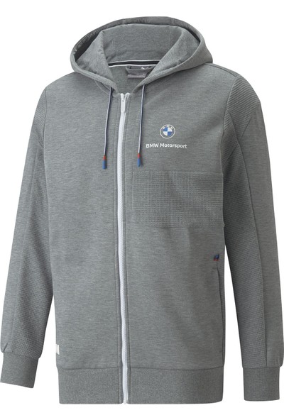 Puma Bmw Mms Hooded Sweat Jacket Erkek Günlük Ceket 53337003 Gri Puma Bmw Mms Hooded Sweat Jacket Erkek Günlük Ceket 53337003 Gri