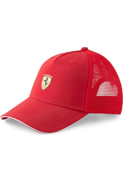 Puma Ferrari Sptwr Race Trucker Cap Şapka 2371501 Kırmızı Puma Ferrari Sptwr Race Trucker Cap Şapka 2371501 Kırmızı