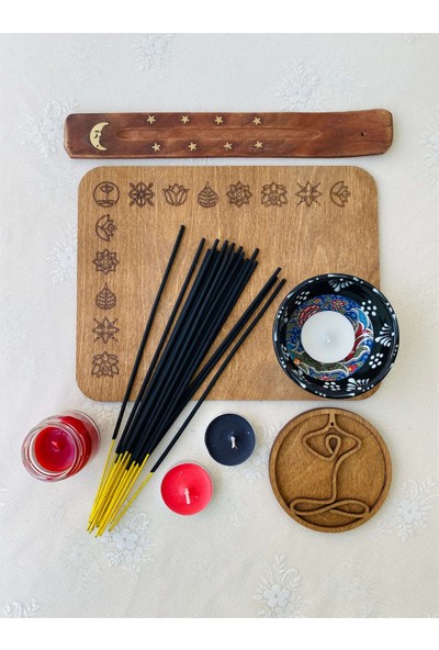 Retrobird Meditasyon ve Tütsü Seti - 9 Lu Full Set Unisex