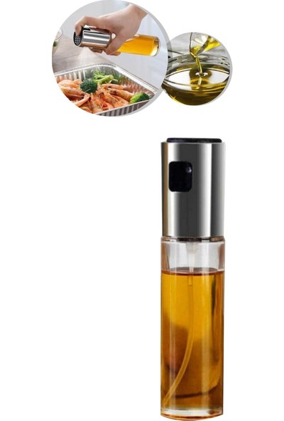 Sprey Yağdanlık Cam Şişe