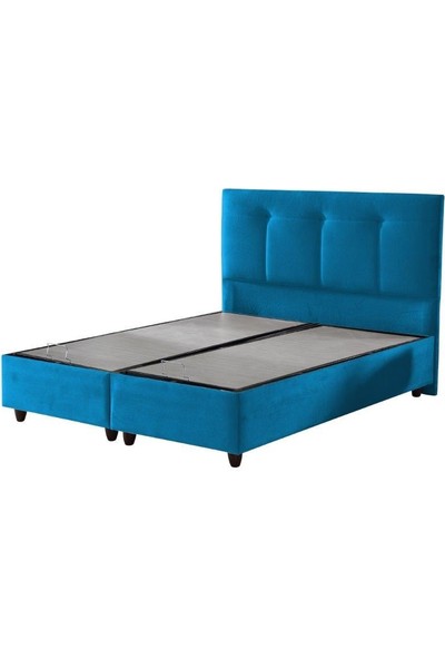 İpek Mobilya Manolya Baza ve Başlık Seti Çift Kişilik 140X200 ( Mavi ) İpek Mobilya Manolya Baza ve Başlık Seti Çift Kişilik 140X200 ( Mavi )