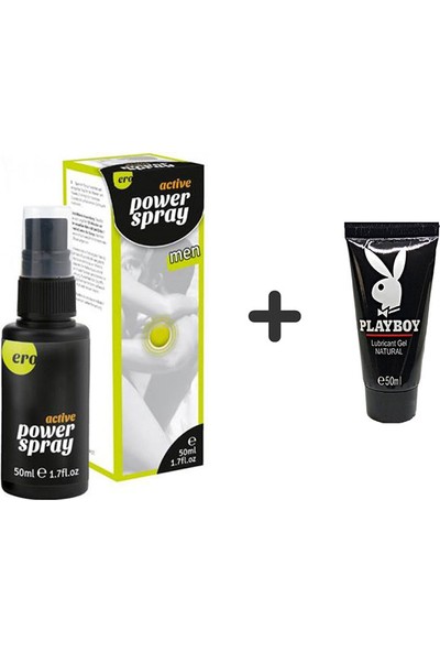 Active Power Geciktiriçi Sprey + 50ML Lubricant Jel Hediyeli