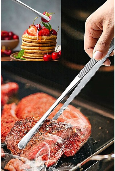 Ekle Sepete Barbekü Maşa Cımbızı - Et Kızartma Maşası - Profesyonel Cımbız Maşa Ekle Sepete Barbekü Maşa Cımbızı - Et Kızartma Maşası - Profesyonel Cımbız Maşa