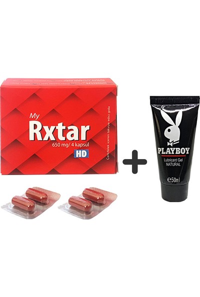 Rxtar Bitkisel Geciktrci Kapsül + 50ML Lubricant Jel Rxtar Bitkisel Geciktrci Kapsül + 50ML Lubricant Jel
