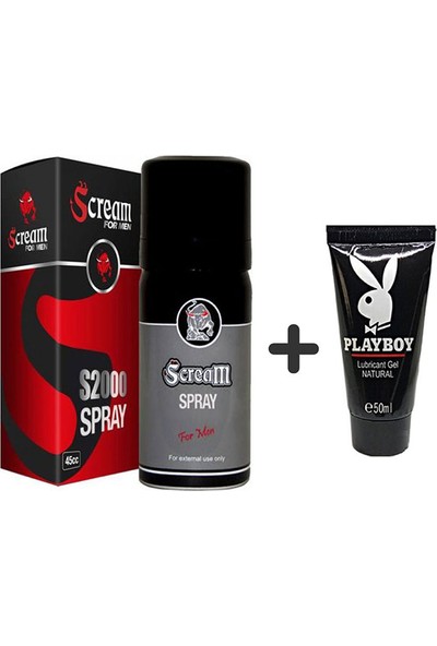 Bonie Scream Long Time Geciktrici Sprey + 50ML Lubricant Jel Bonie Scream Long Time Geciktrici Sprey + 50ML Lubricant Jel