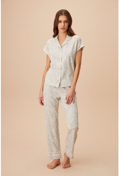 Griss Maskulen Pijama Takımı Griss Maskulen Pijama Takımı