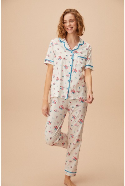 Glamour Maskulen Pijama Takımı Glamour Maskulen Pijama Takımı