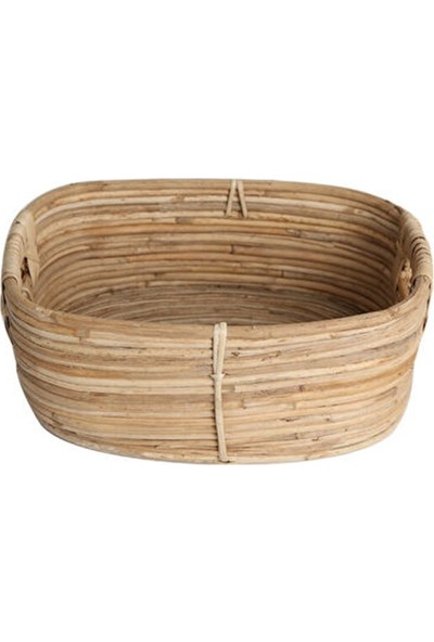 Porland Terry Dikdörtgen Sepet 30X22X12CM