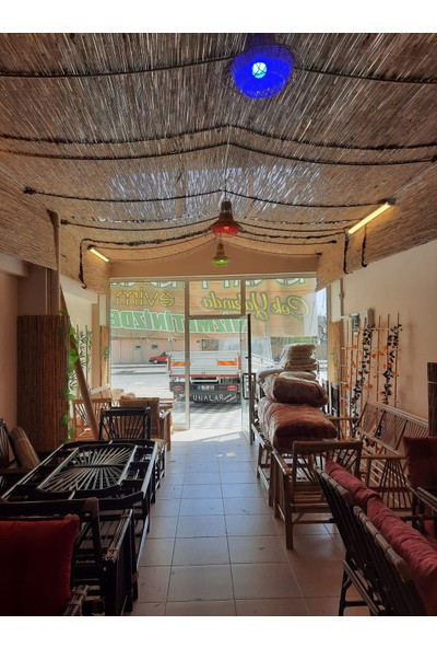 Hasırcım Doğal Kamış Hasır Balkon Çiti 1,50 Metre x 6 Metre Hasırcım Doğal Kamış Hasır Balkon Çiti 1,50 Metre x 6 Metre