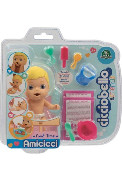 Cicciobello Amiccici Yemek Seti W3