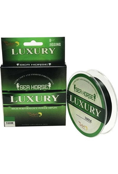 8x Ipek Ip Misina Sea Horse Luxury 100M - 0.16MM