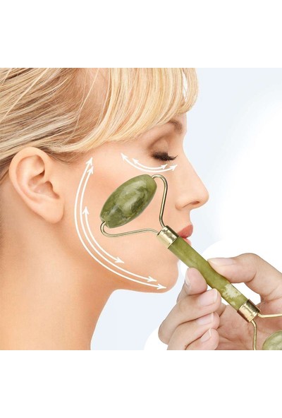 Tuuverse Yeşim Taşı Çift Taraflı Cilt Masaj Aleti Tuuverse Yeşim Taşı Çift Taraflı Cilt Masaj Aleti