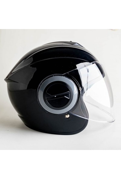 Motosiklet Kaskı Sway Yarım 617 Beyaz (Large Beden)