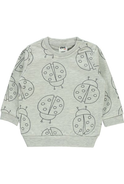 Civil Baby Kız Bebek Sweatshirt 6-18 Ay Karmelanj
