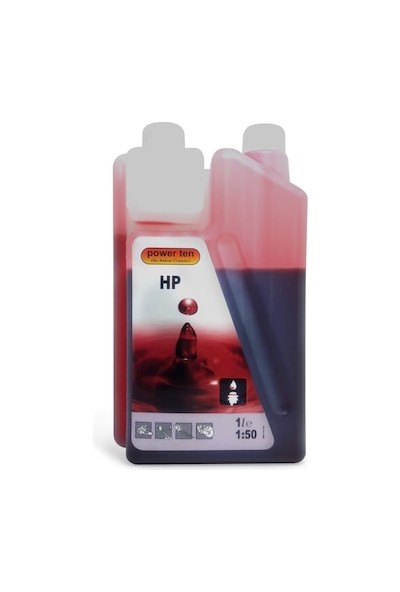 Powerten Power Ten 2 Zamanlı Ölçekli Ağaç Kesme Makinesi Bıçkı Yağı 1lt Powerten Power Ten 2 Zamanlı Ölçekli Ağaç Kesme Makinesi Bıçkı Yağı 1lt