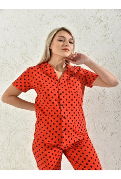 Miss Nish Pamuklu Süprem Puantiyeli Pijama Takımı