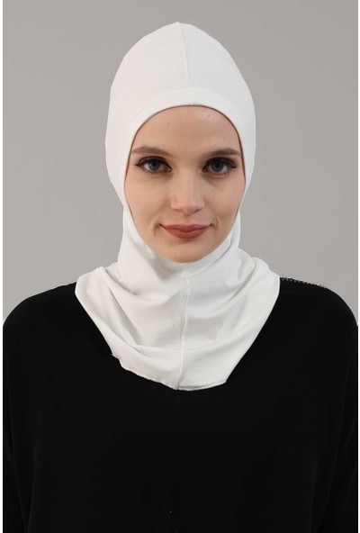 Tesettür Iç Bone Beyaz