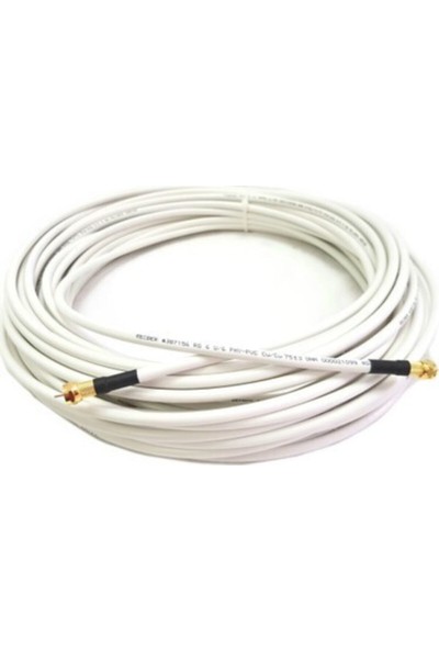 Reçber Rg6 U6 Normal TV Kablosu 20 mt Reçber Rg6 U6 Normal TV Kablosu 20 mt