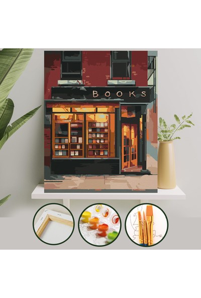 Palmiye Hobi Sanat Sayılarla Boyama Tuval Seti Fırça Boya Dahil (Çıtalı) 40X50 cm - Books Palmiye Hobi Sanat Sayılarla Boyama Tuval Seti Fırça Boya Dahil (Çıtalı) 40X50 cm - Books