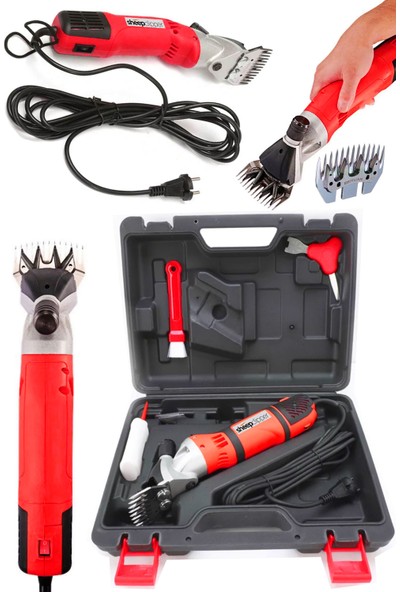 Sheep Clipper Alman Sheep Clipper 4100 W Professonel Koyun Kırkma Makinası Devir Ayarlı X-Torq Sistem Sheep Clipper Alman Sheep Clipper 4100 W Professonel Koyun Kırkma Makinası Devir Ayarlı X-Torq Sistem