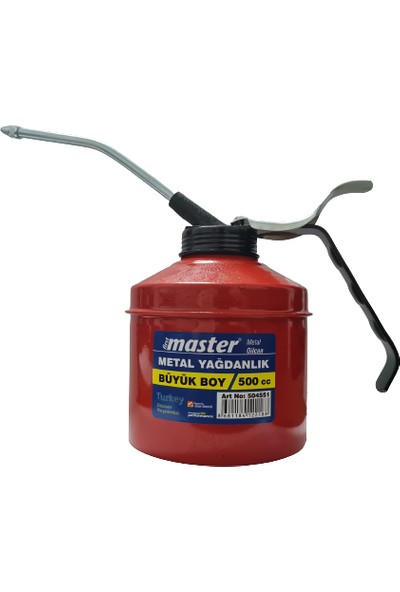 First Master Fi̇rst Master Metal Yağdanlik 500 cc Büyük Boy First Master Fi̇rst Master Metal Yağdanlik 500 cc Büyük Boy
