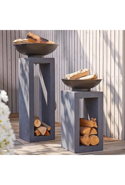 Vie M750 Odunluklu Bahçe Şöminesi Ateş Çukuru Vie M750 Odunluklu Bahçe Şöminesi Ateş Çukuru