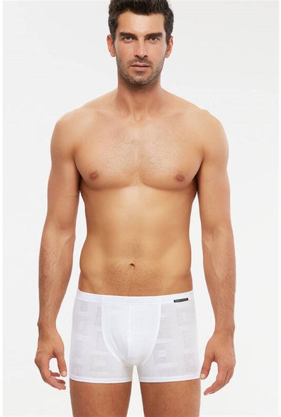 Beyaz Andrea Şort Boxer Beyaz Andrea Şort Boxer