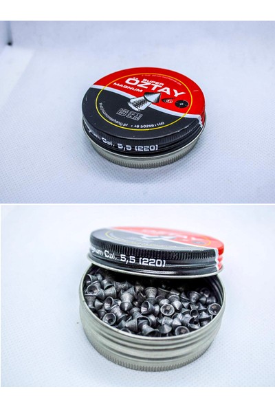 Super Oztay Magnum Cal. 5.5 mm 200 Pcs
