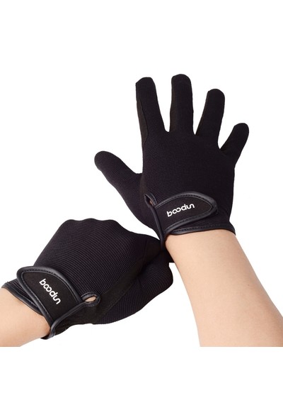 Boodun Aşınmaya Dayanıklı Binicilik Eldivenleri, Boyut: L(siyah) (Yurt Dışından) Boodun Aşınmaya Dayanıklı Binicilik Eldivenleri, Boyut: L(siyah) (Yurt Dışından)